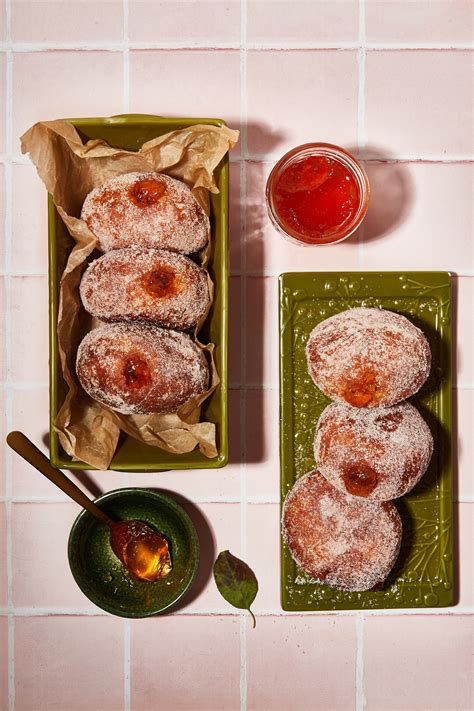 Delicious Apple Jelly Donuts