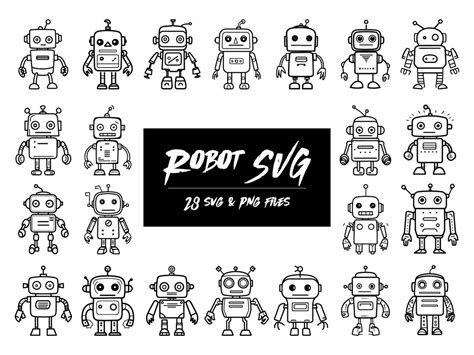 Robot Svg Robot Png Roblox Robot Svg Robot Factory Svg The Wild