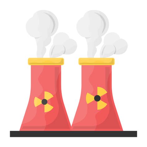 Nuclear Plant Generic Flat Icon