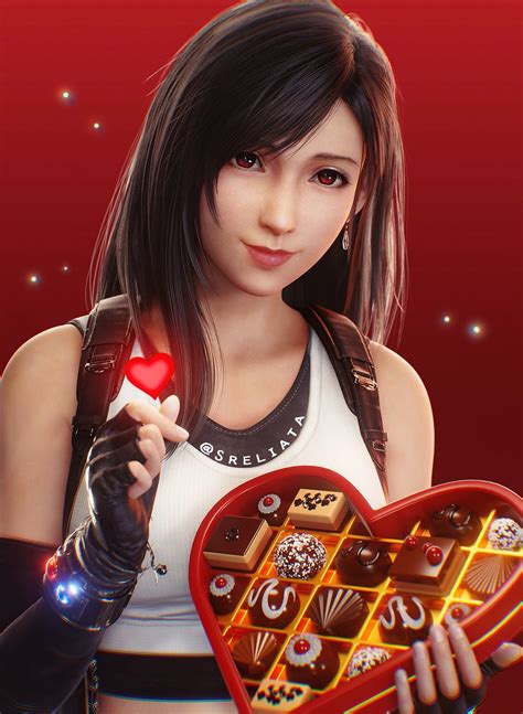 Tifa Brings U Chocolate Final Fantasy Vii Remake Know Your Meme