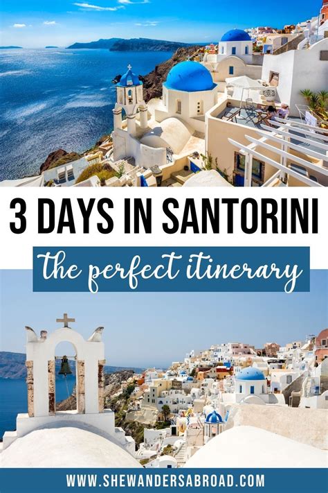 The Perfect 3 Days In Santorini Itinerary For First Timers Artofit