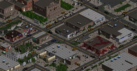 Zombie City Hd Isometric Tileset 2d 環境 Unity Asset Store
