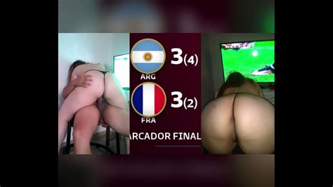 Me La Follo Mientras Vemos El Mundial De Qatar Andargentina Vs Francia