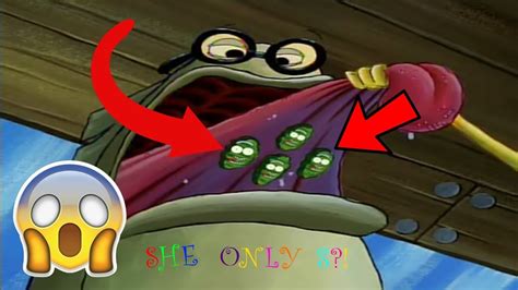 Pickle From Spongebob Stung At Ilene Haase Blog