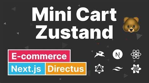 E Commerce With Directus And Nextjs 11 Mini Cart And Zustand Youtube