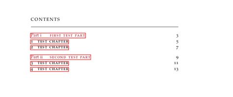 Table Of Contents Adding The String Part Before The Entries In The Toc Tex Latex Stack