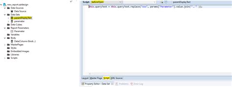 Java Birt Render Displaytext Property For Selected Parameter Values