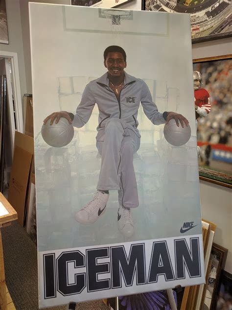 The Flagg Collection 8 George Gervin Iceman” 1978 Nike Basketball