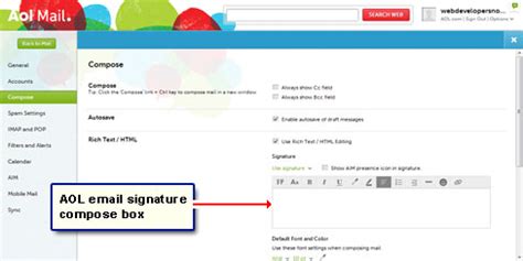 How Do I Create AOL Email Signature