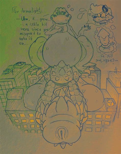 Rule 34 Anthro Balls Big Balls Big Penis Bodily Fluids Building Dex Gruntdude Dinosaur Duo