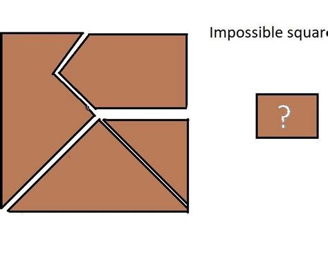 Impossible Square Drawing