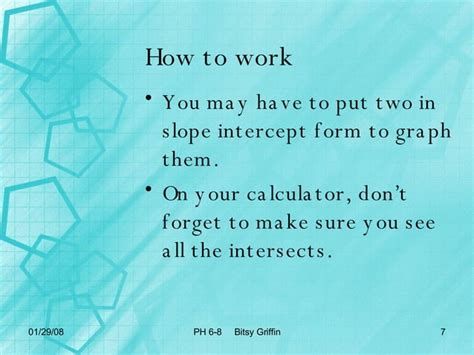 Systems Non Linear Equations Ppt
