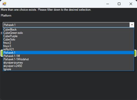 Loading Firmware Blimp Documentation
