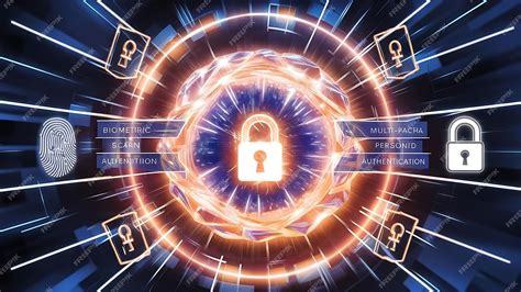 Security Theme Of Cyber Security Data Protection Information Privacy Antivirus Concept Premium