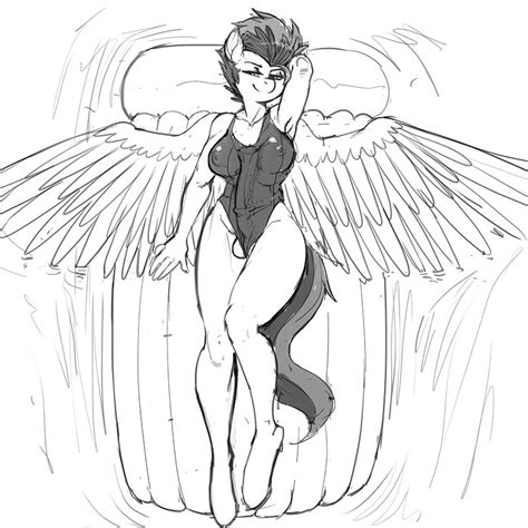 3564667 Explicit Artist Kevinsano Spitfire Anthro Unguligrade Anthro G4 Abs Armpits