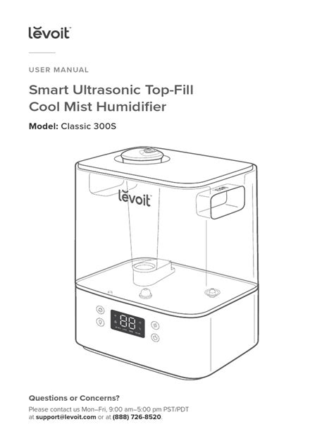 Humidifier Manual Pdf Radio Electromagnetic Interference