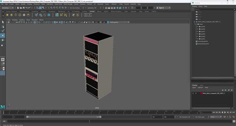 3d Retro Mini Computer Dec Pdp 11 Model Turbosquid 2271663