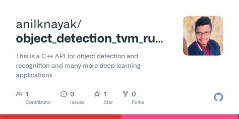Github Anilknayak Object Detection Tvm Runtime This Is A C Api For