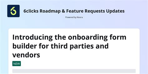 Introducing The Onboarding Form Builder For Third Parties And Vendors