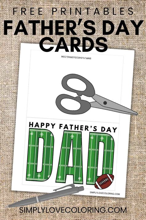 Fathers Day Printable Packets