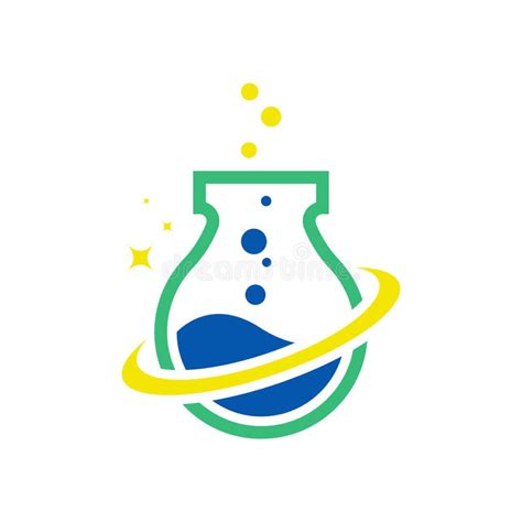 Laboratory Logo Design Concept Stock Illustration Illustration Of