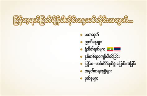 Myanmar Calendar Added A New Photo Myanmar Calendar