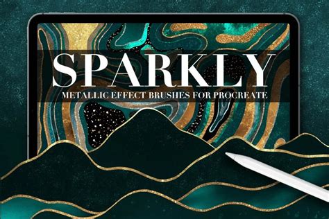 Glitter Brushes For Procreate [ Free And Premium] Brushwarriors