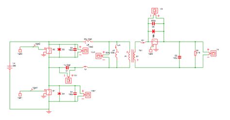 Power Electronics Asymmetrical Half Bridge Flyback Converters