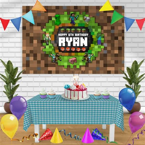 Minecraft Happy Birthday Sign