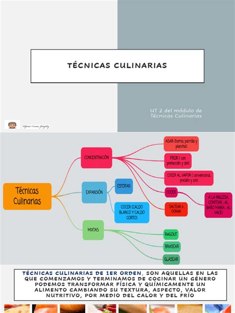 Ut 2 Técnicas Culinarias Métodos De Cocción Pdf Cocinando