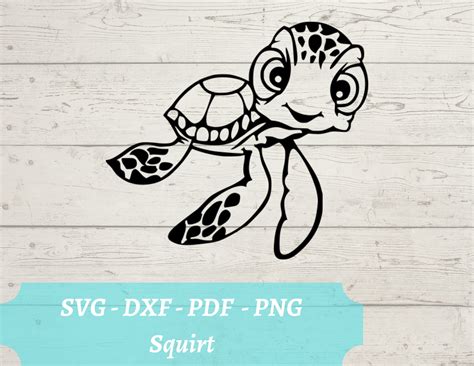 Coloriages De Nemo Squirt