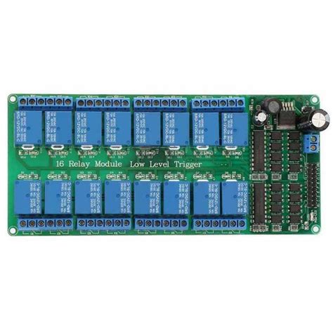 Modulo Relay Switch Diy 16 Canales 12v Optoacoplado Lm2576 Arduino ⋆