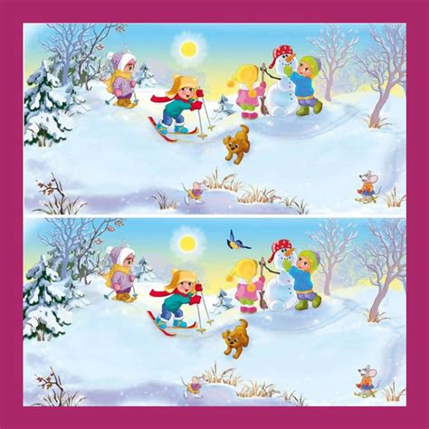 🧠 Гра головоломка «Знайди 5 відмінностей Проста та захоплююча гра Це заняття на уважність у