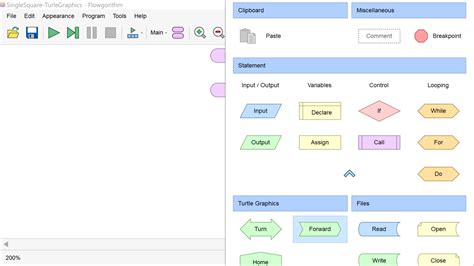 Draw A Square Using Turtle Graphics