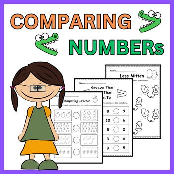 Comparing Numbers Counting On Greater Than Less Than Equal To Math