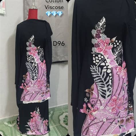 Batik Lukis Kelantan Cotton Viscose Berbatu Daimond Kain Pasang Ready Stock Shopee Malaysia