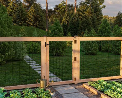 Diy Deer Fence Gate Plan Wild Hog Black Metal Railing Diy Projects Plans