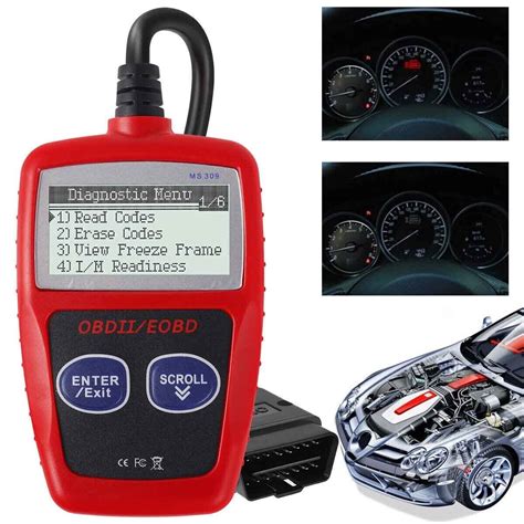 Obd Code Reader Automotive Obd2 Scanner Car Check Engine Fault