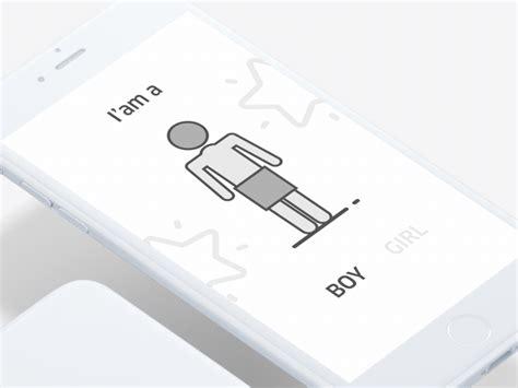 Gender Selection Page Animation By Vinoth On Dribbble