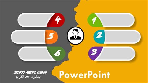 شرح تصميم قالب Infograhic عن طريق Lesson 1 Powerpoint Youtube