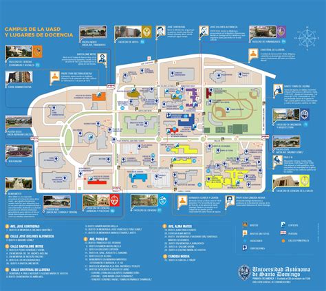 Mapa Del Campus Universitario