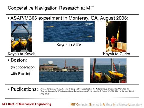 Ppt Cooperative Navigation For Groups Of Autonomous Underwater Vehicles Powerpoint