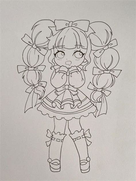 卡通人物的简笔画小女孩（汇总16张） 简笔画图片大全