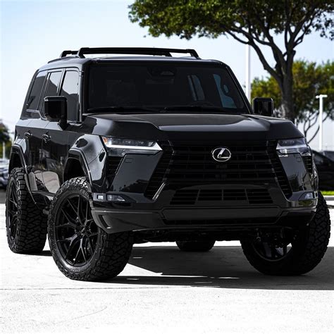 Gx 550 Black Black Suv Off Road Style Black On Black Suv Luxury
