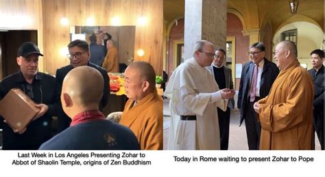 Happy To Have Engaged In Discussions With The Abbot Of The Shaolin