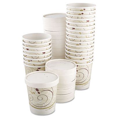 Dart Flexstyle Double Poly Paper Containers 16oz Symphony 25 Pack