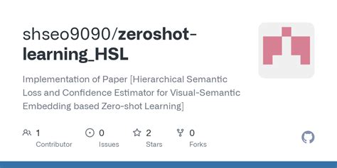 Github Shseo9090zeroshot Learninghsl Implementation Of Paper
