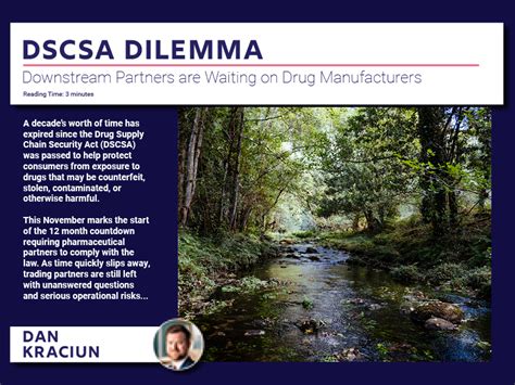 The Drug Manufacturers Dscsa Dilemma Trust Med