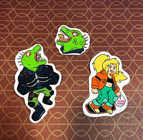 Dorohedoro Sticker Set Caimen Nikaido Noi Shin Etsy