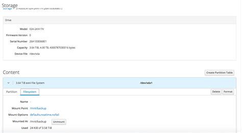 Backup Hdd Not Showing Up In Backup Options Support Nethserver Community